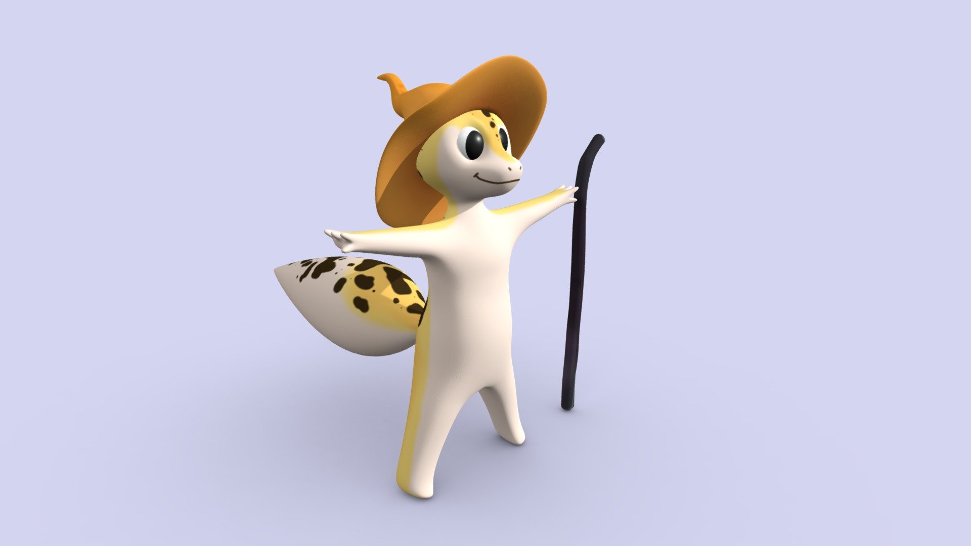 A Gecko's Tale [GAME] - Leopard Gecko Model - 3D model by Cami ...