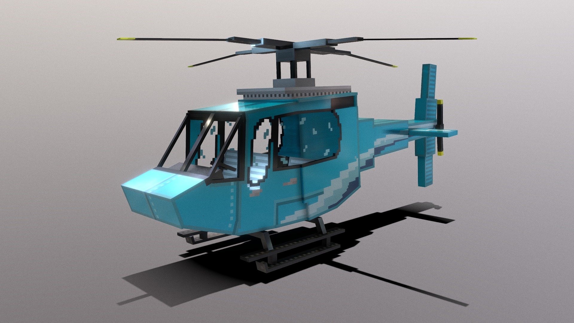 Jr patrol helicopter - 3D model by ytgamerfernando [33350cf] - Sketchfab