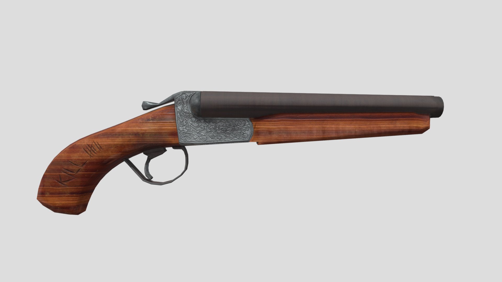 Shotgun - Download Free 3D model by A_Tatertot [3336aa4] - Sketchfab