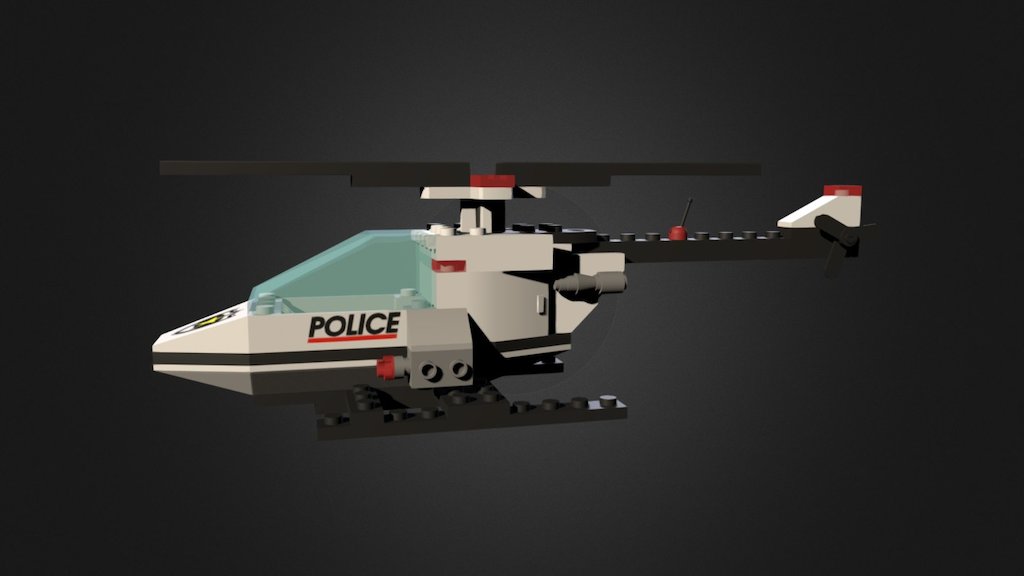 Helicopta - 3D model by Kim Klooster (@kimklooster) [33384bb] - Sketchfab