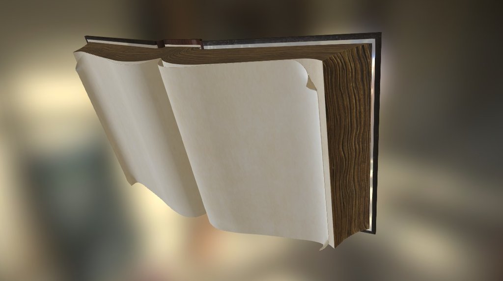 FLYING BOOK - Download Free 3D model by All Action - UV Attractions ...
