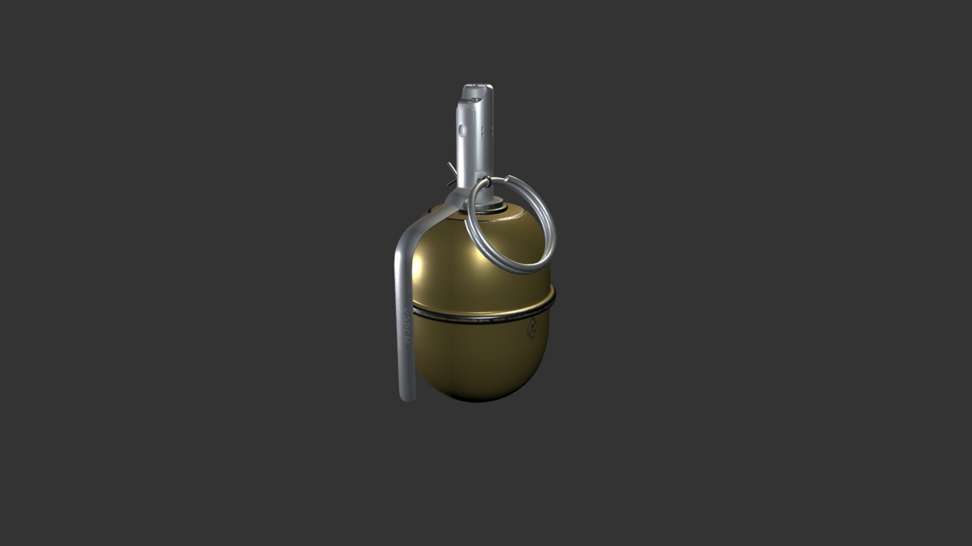 RGD-5 fragmentation grenade - 3D model by bishop19 [3339c10] - Sketchfab