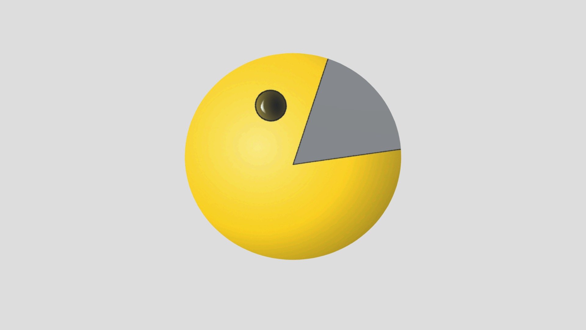 pac man wall decal - Download Free 3D model by House Doctor ...