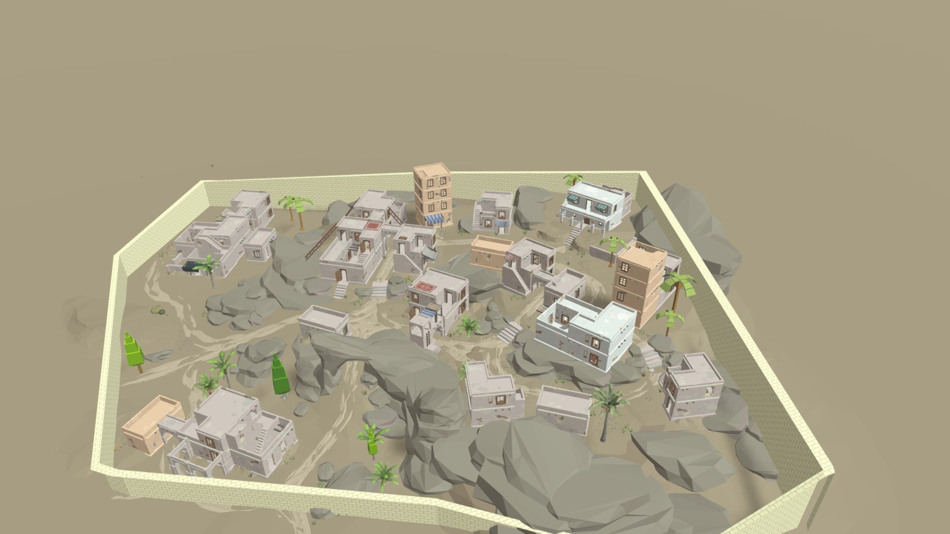 chicken gun deserttown3 - Download Free 3D model by amogusstrikesback2 ...