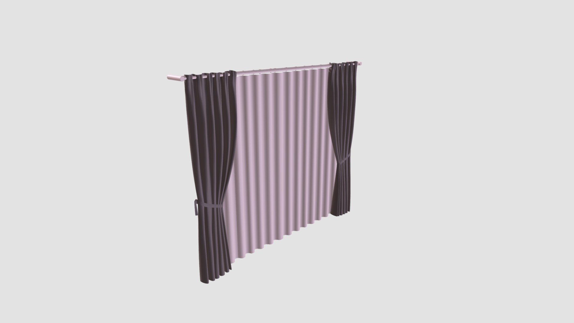 curtain - Buy Royalty Free 3D model by Evermotion [333d0f9] - Sketchfab ...