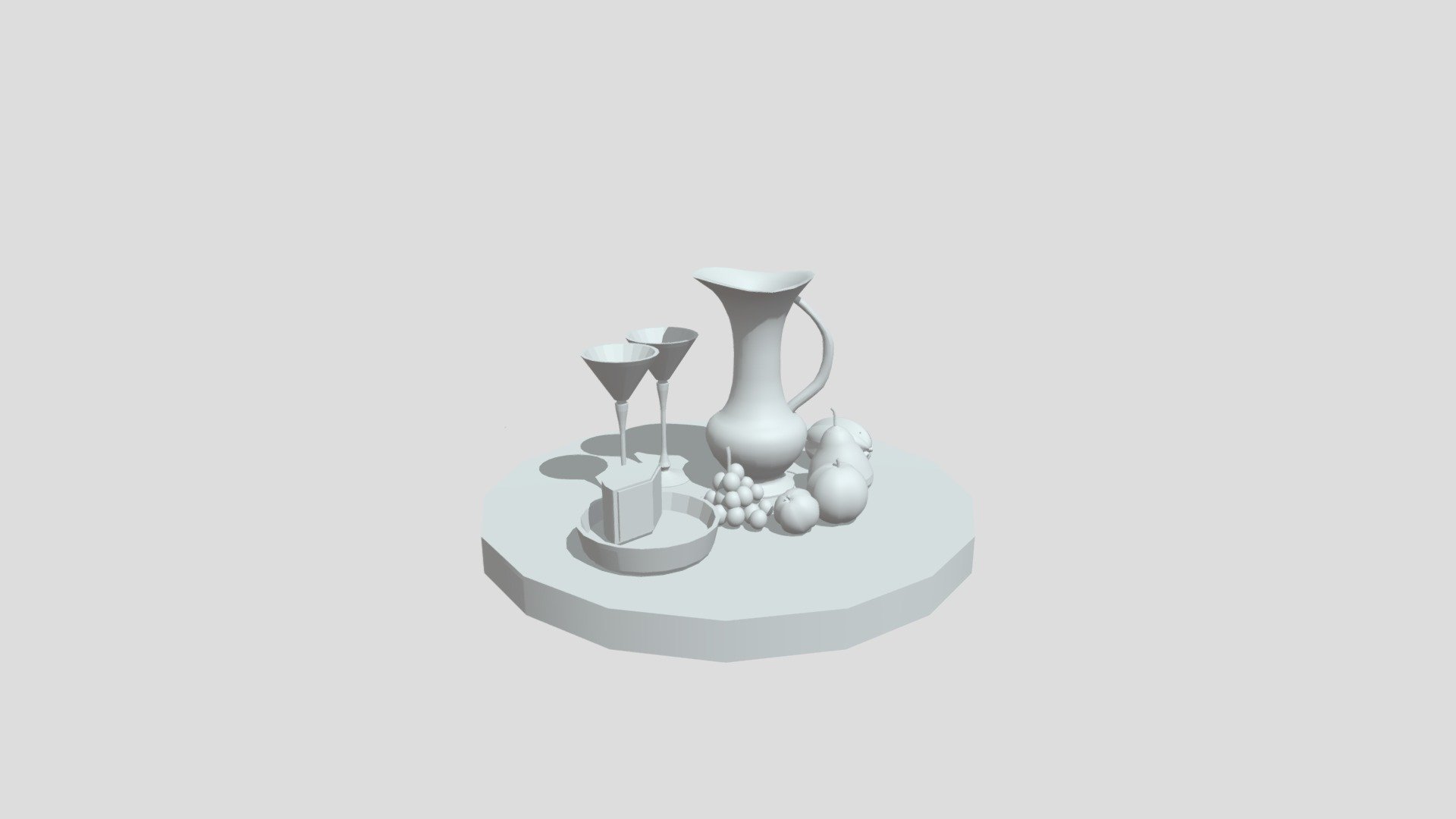 Bodegón_SRS - Download Free 3D model by sabrinarosas [333ddda] - Sketchfab