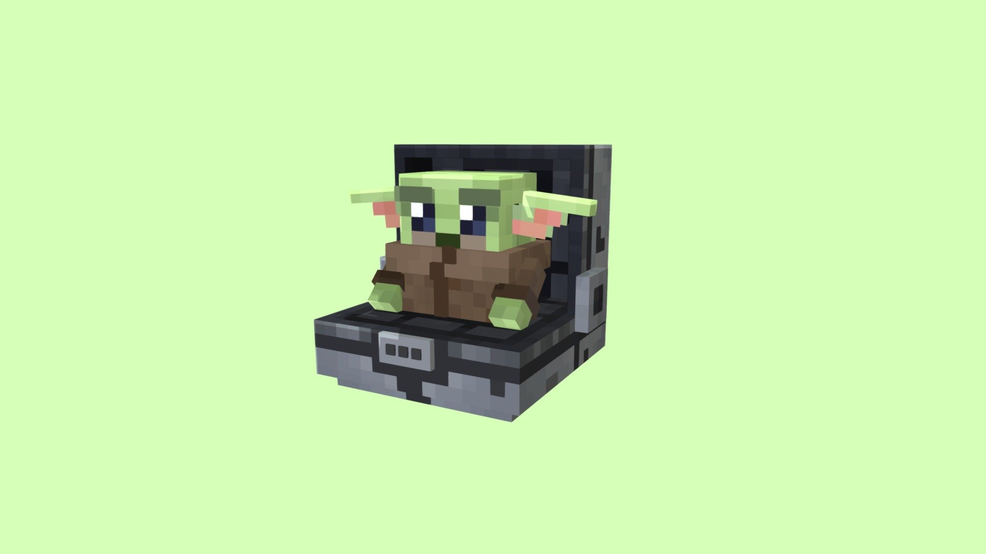 Grogu (pod) - 3D model by Fxzions [333ee57] - Sketchfab