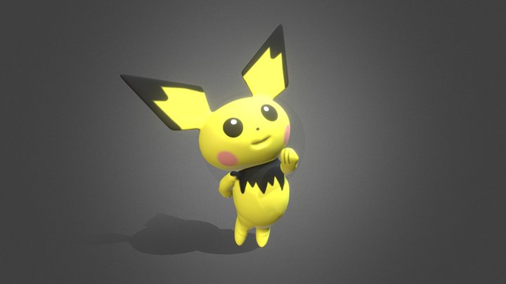Pichu 3D models - Sketchfab