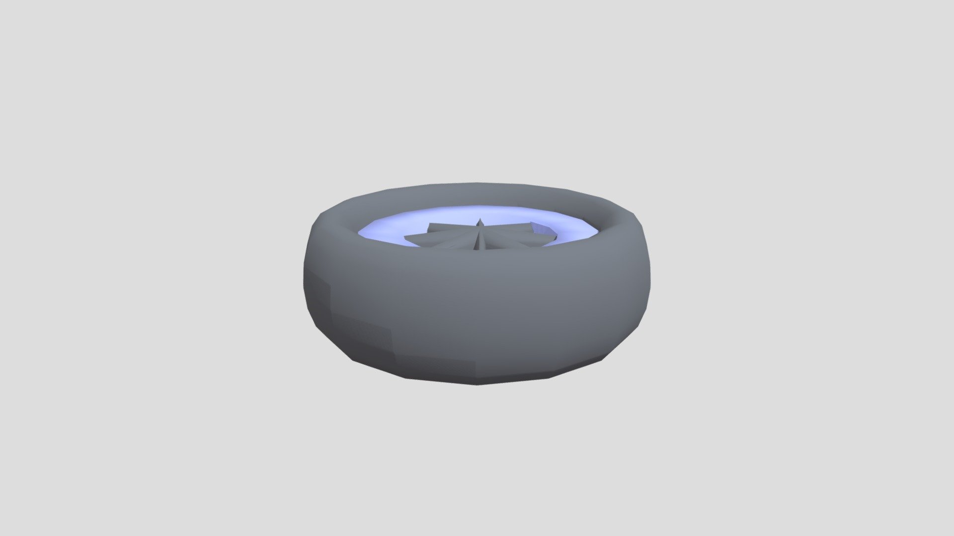 blue spoked tyre - 3D model by venetorclone [3340238] - Sketchfab