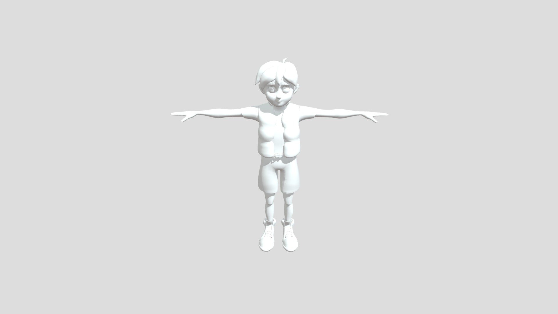 Lil Bro (untextured) - 3D model by nisabazli [33434da] - Sketchfab