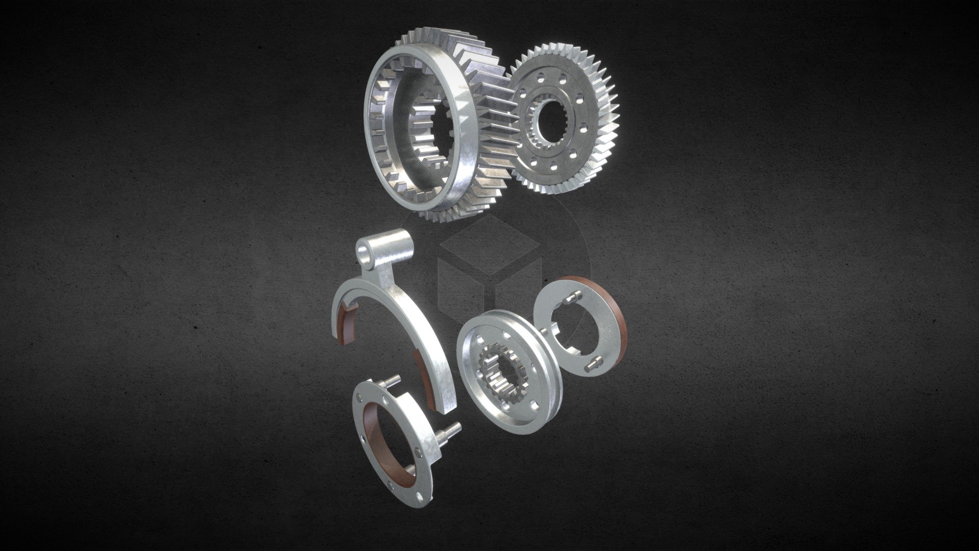 Auxiliary Pin Synchronizer - 3D model by raymondhubick [3344e08 ...