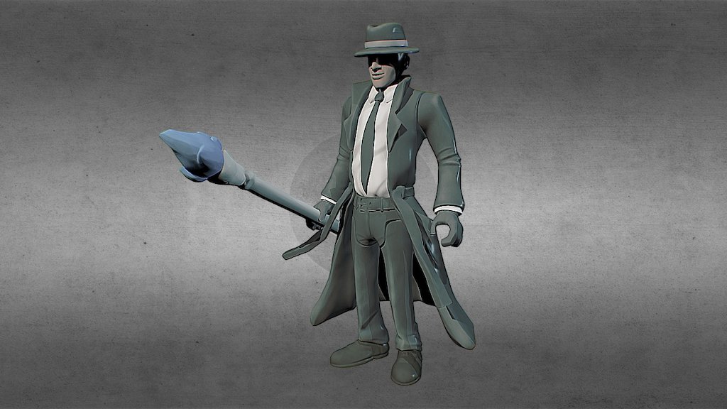 The Night Watchman - Download Free 3D model by crashadams [3345820 ...