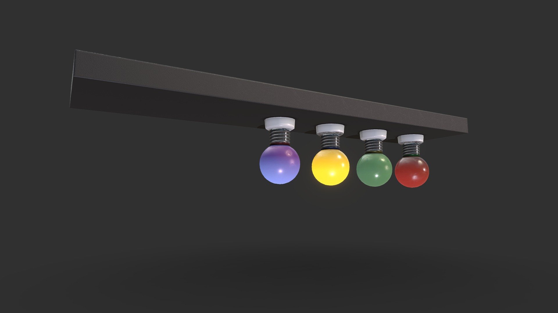 Emergency light bulbs - Download Free 3D model by Sousinho [334624c ...