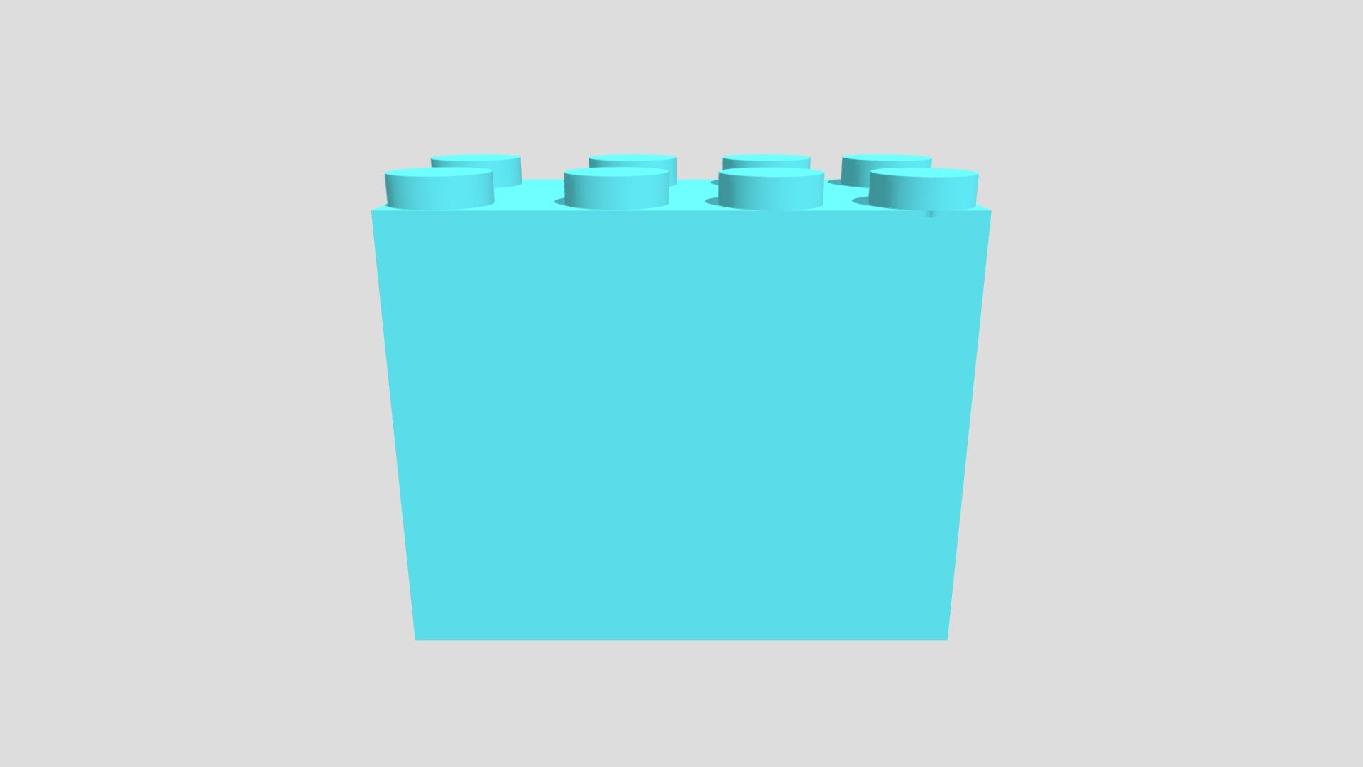 Lego brick - Download Free 3D model by Home Design 3D (@homedesign3d ...