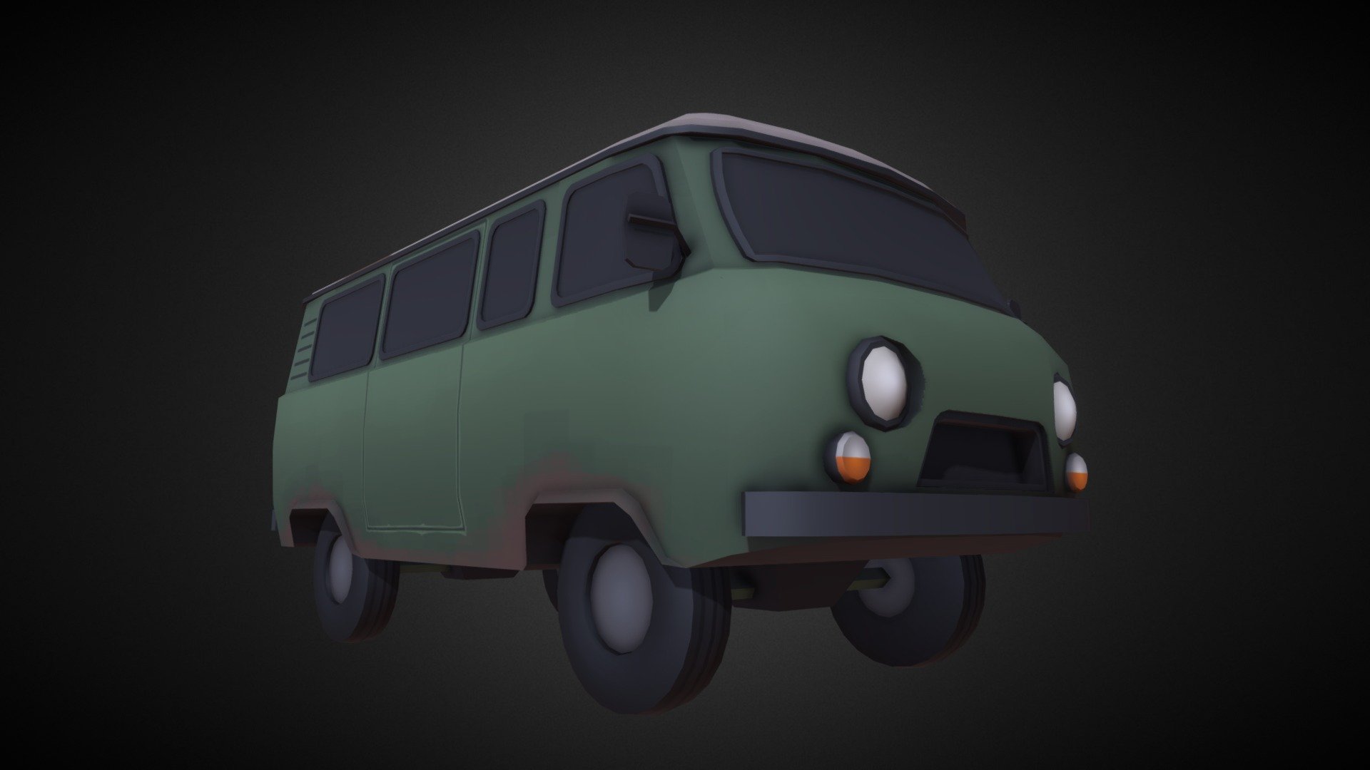 TF2 Soviet Van - 3D model by Denis V (@xb33) [334765b] - Sketchfab