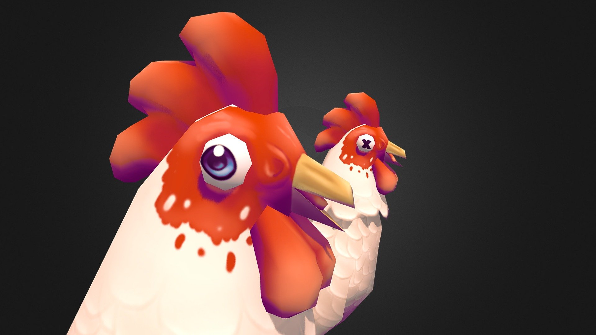 Chicken Thang - 3D model by Graham (@graham3d) [3347991] - Sketchfab