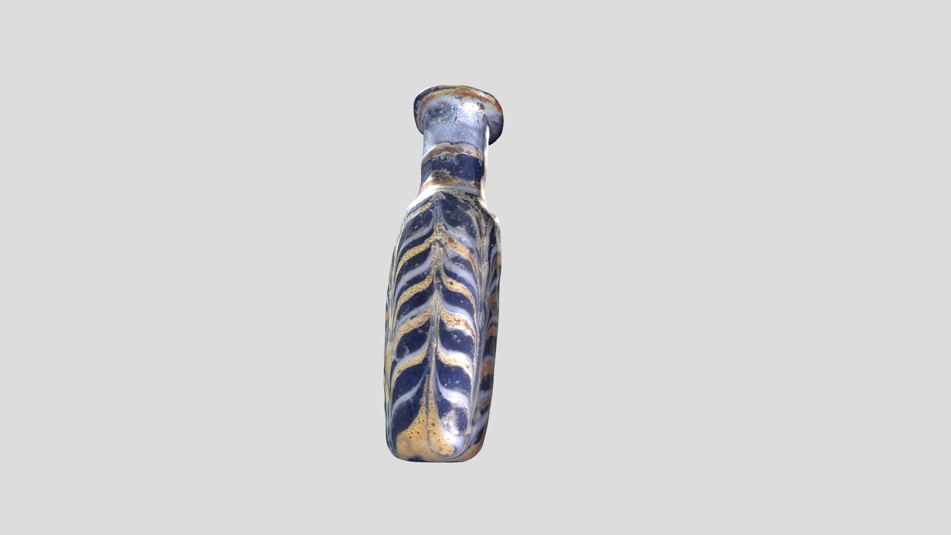 Phoenician Core-Formed Glass Alabastron - 3D model by nconstantine ...