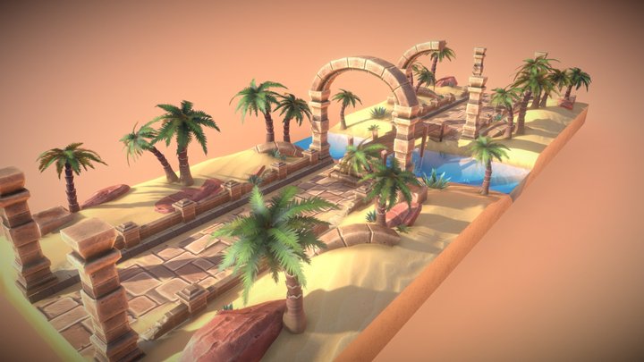 Game-environment 3D models - Sketchfab