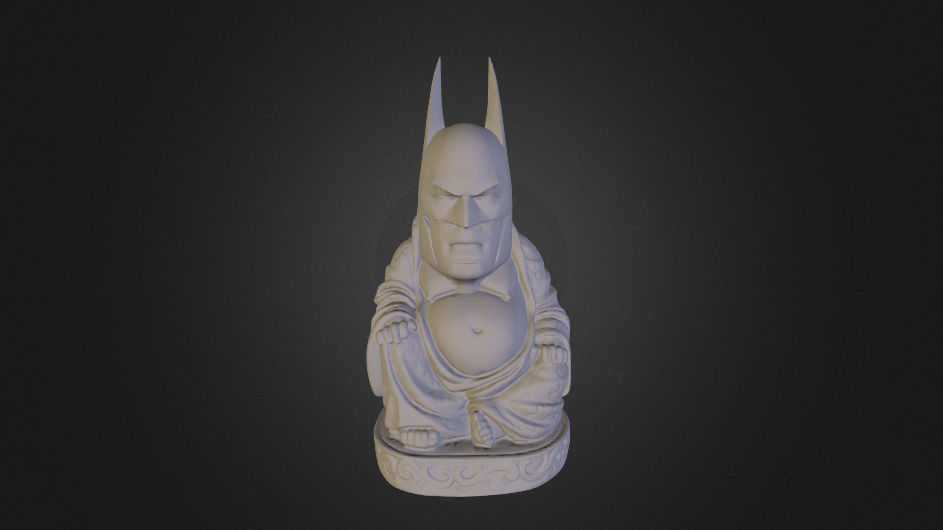 Batbuddha - 3D model by hieu [3348650] - Sketchfab