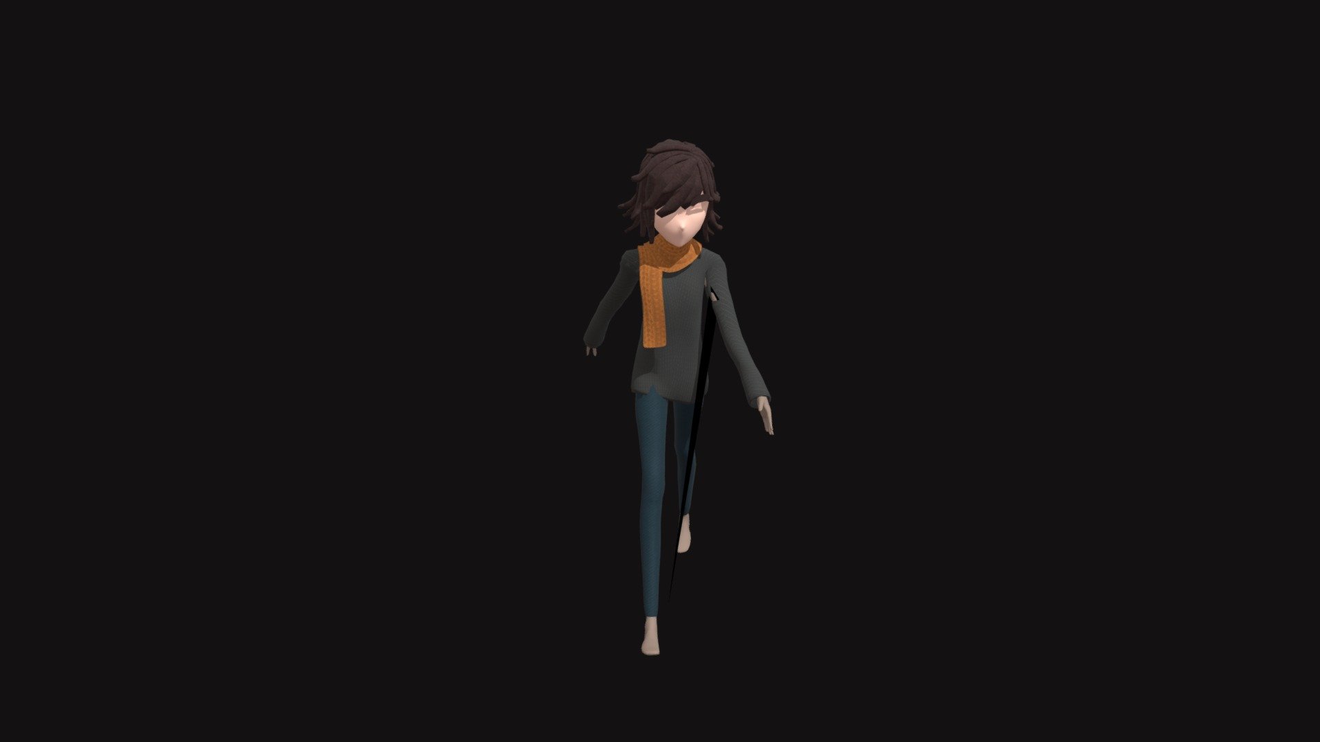 Animated character - 3D model by jael.5 [3348a9a] - Sketchfab