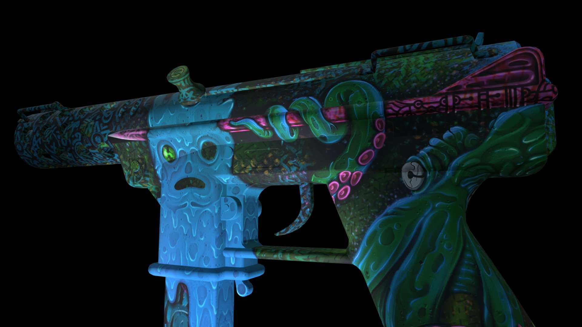 tec-9 - 3D model by rogersch21 [334947d] - Sketchfab