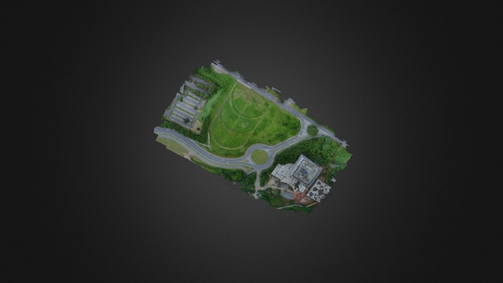 Example of an aerial mapping at USP-SP - Download Free 3D model by ...