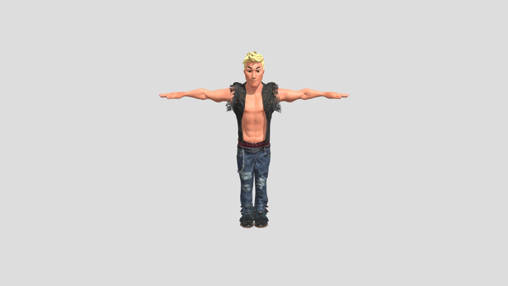 Punk Rocker - 3D model by nailson80 [334abf6] - Sketchfab
