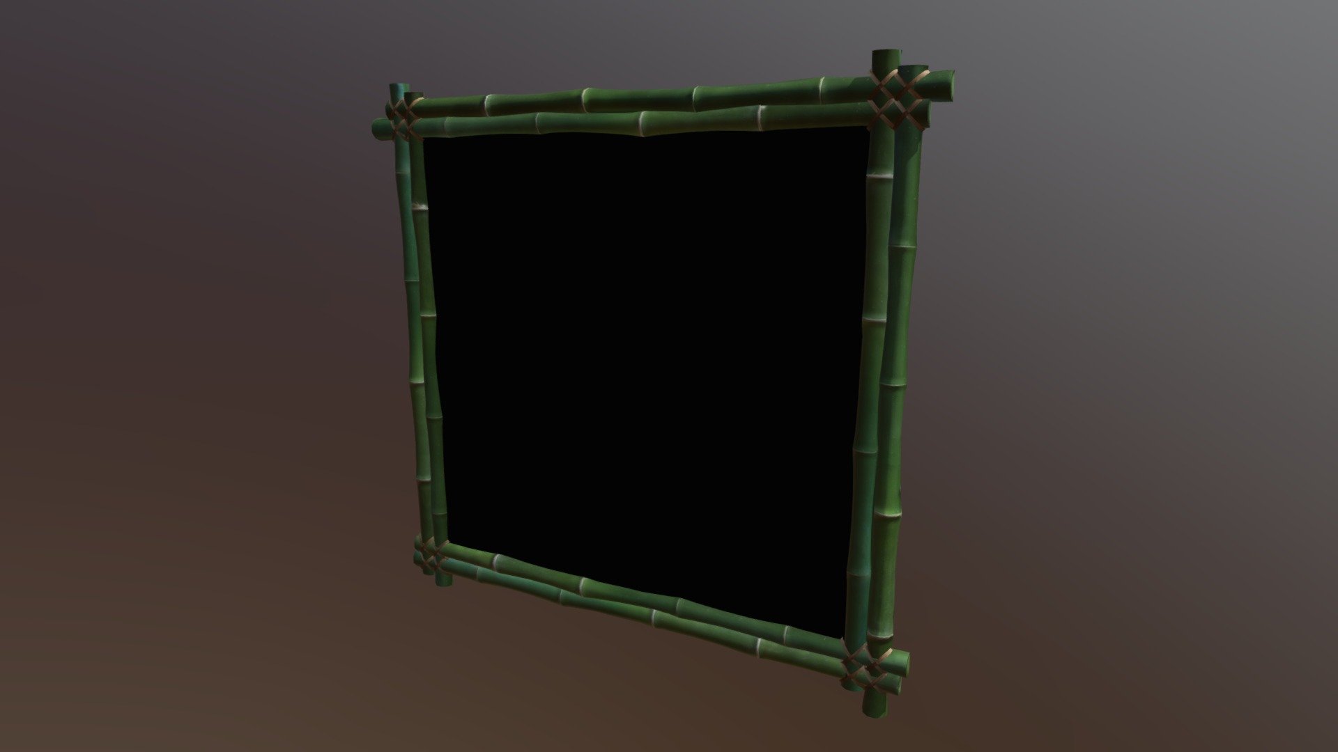 Bamboo Frame - 3D model by BurnGameVen [334aef1] - Sketchfab