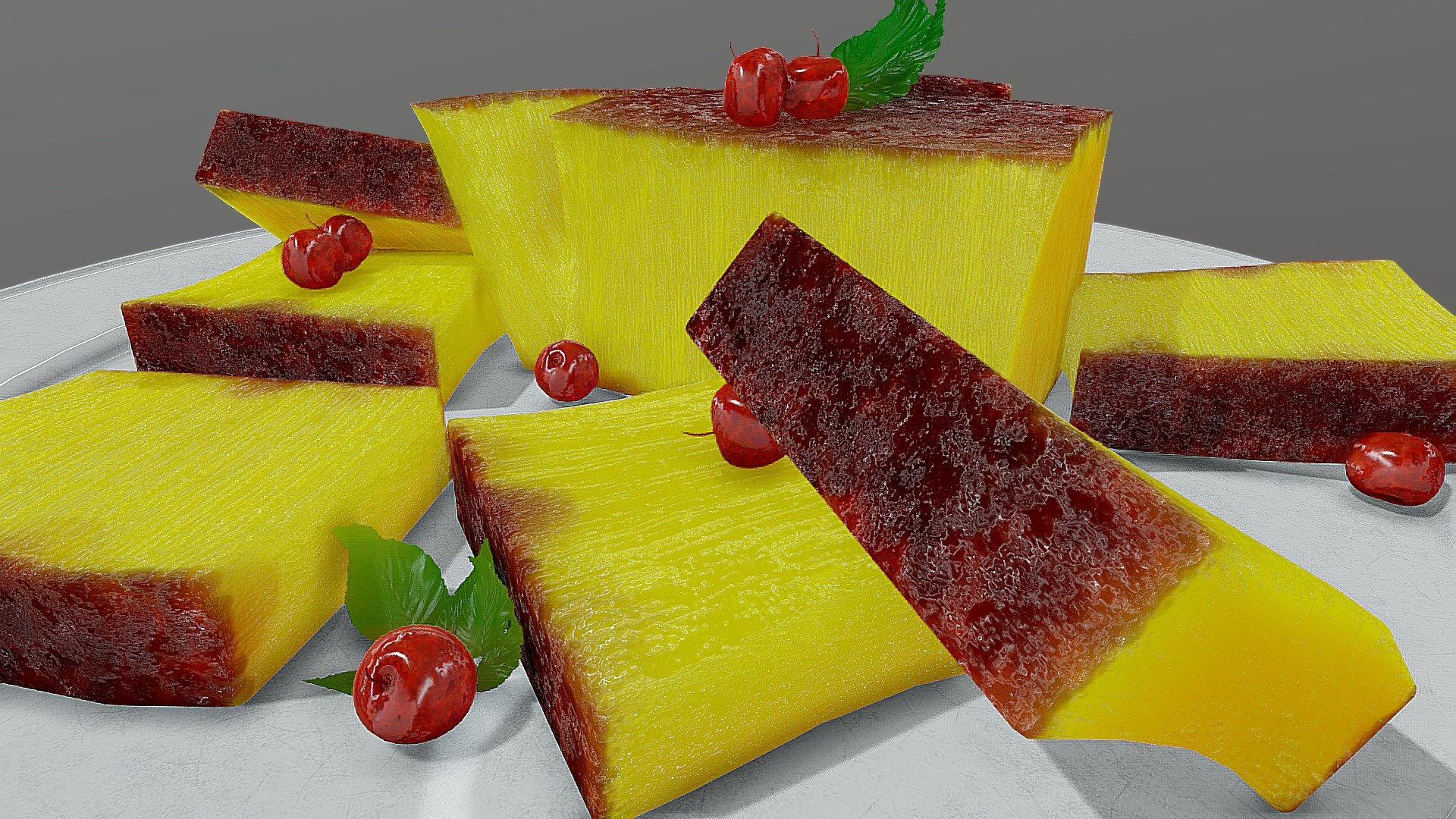 Bika Ambon Cake - 3D model by azis_ms (@azis1988) [334d3dd] - Sketchfab
