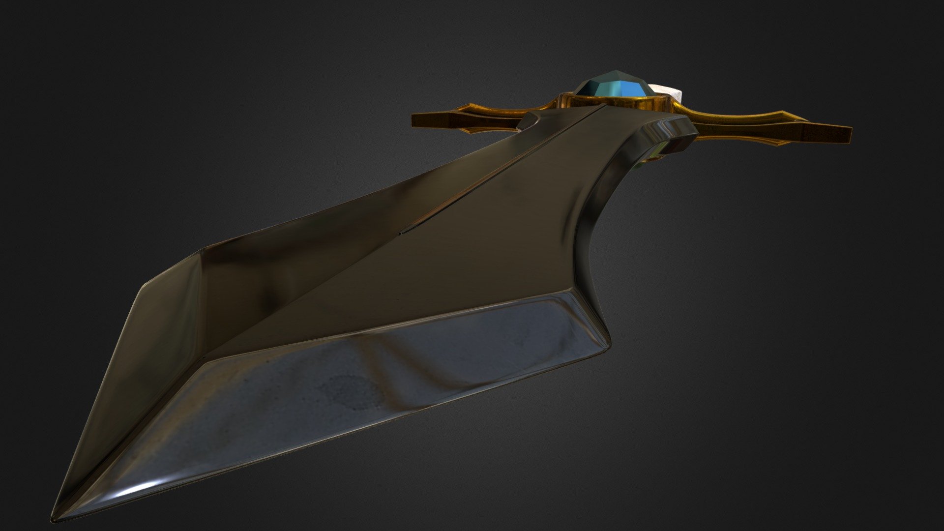 Dagger Model - 3D model by rudi.kn [334e775] - Sketchfab