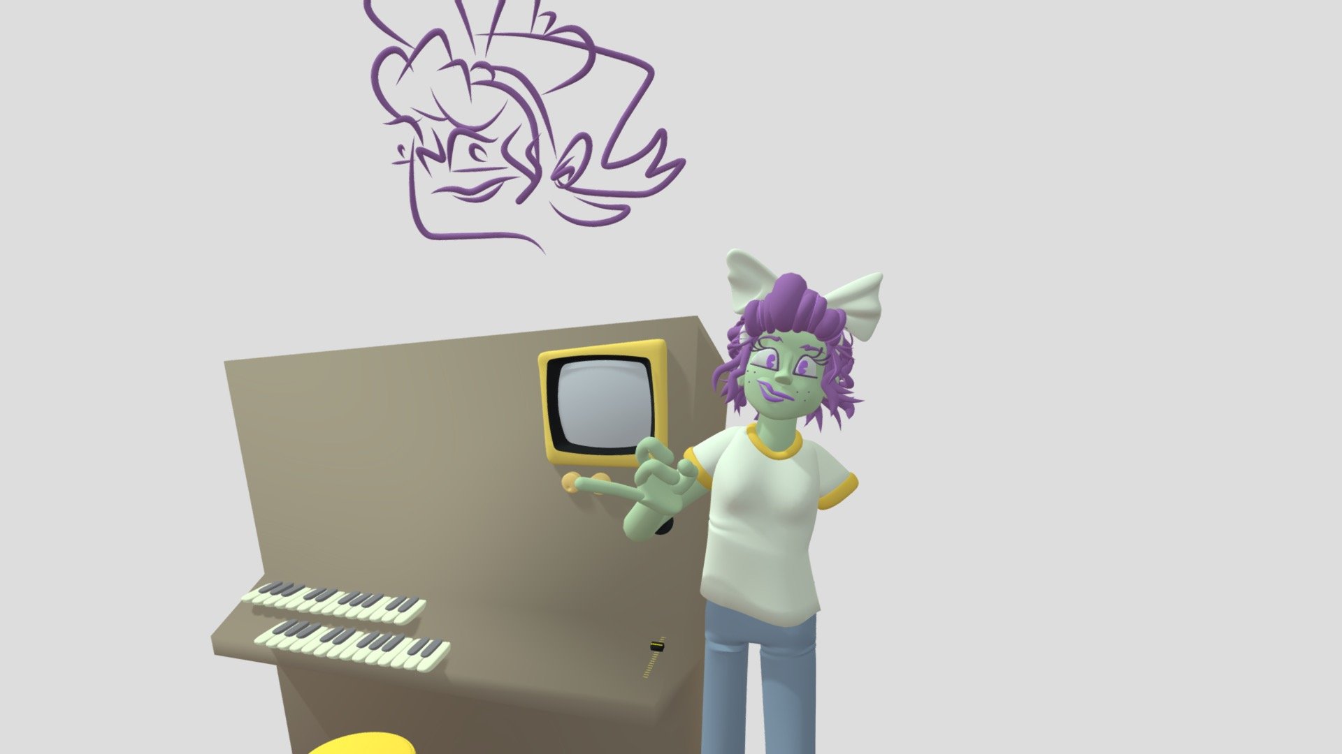 delia2_obj - 3D model by Sidewalksurfer66 [334e9e8] - Sketchfab