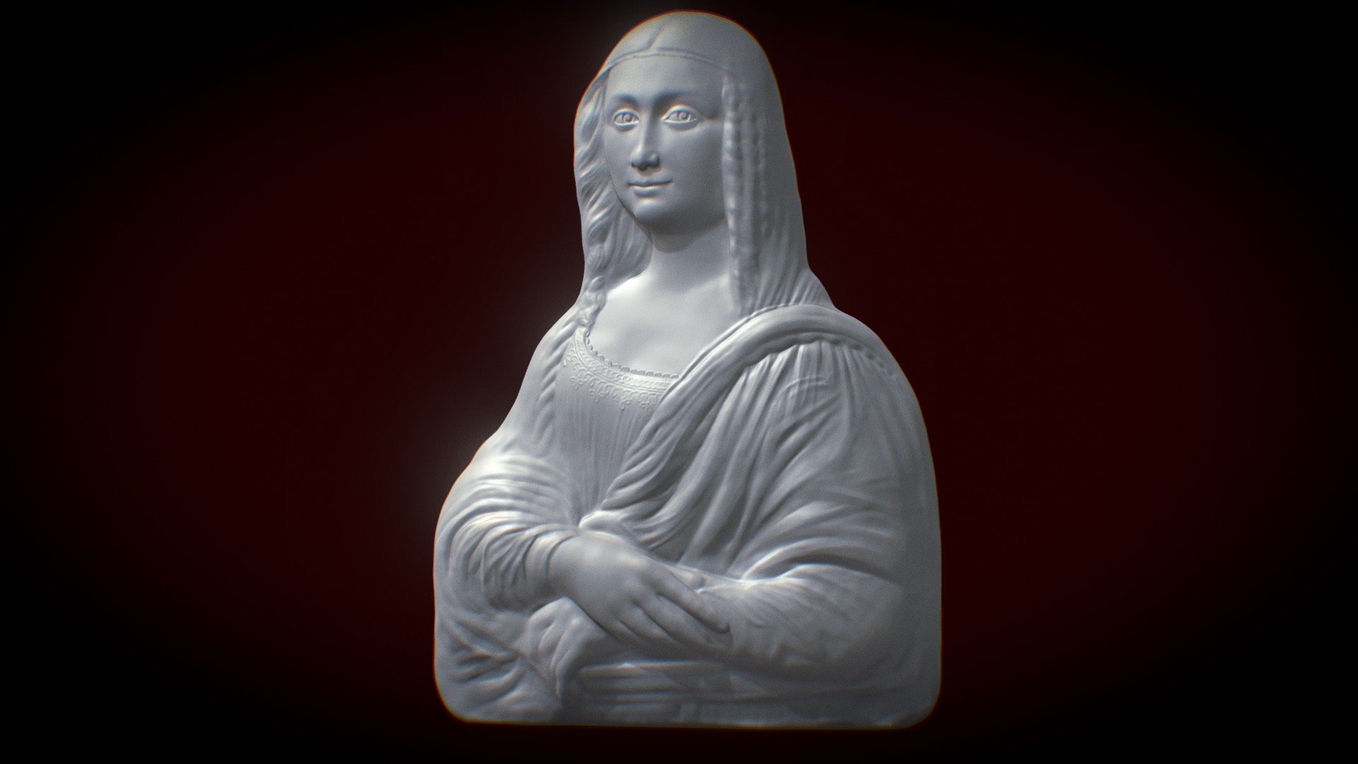 Mona Lisa - 3D model by Slava.Shaulis [334ef09] - Sketchfab