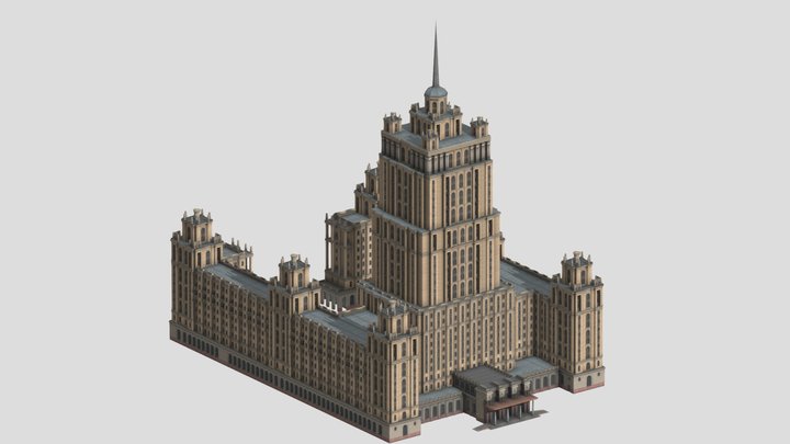 Skyscraper 3D models - Sketchfab
