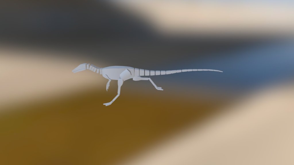 Compsognathus Run Animation - 3D model by redbeardsart [33528c8 ...