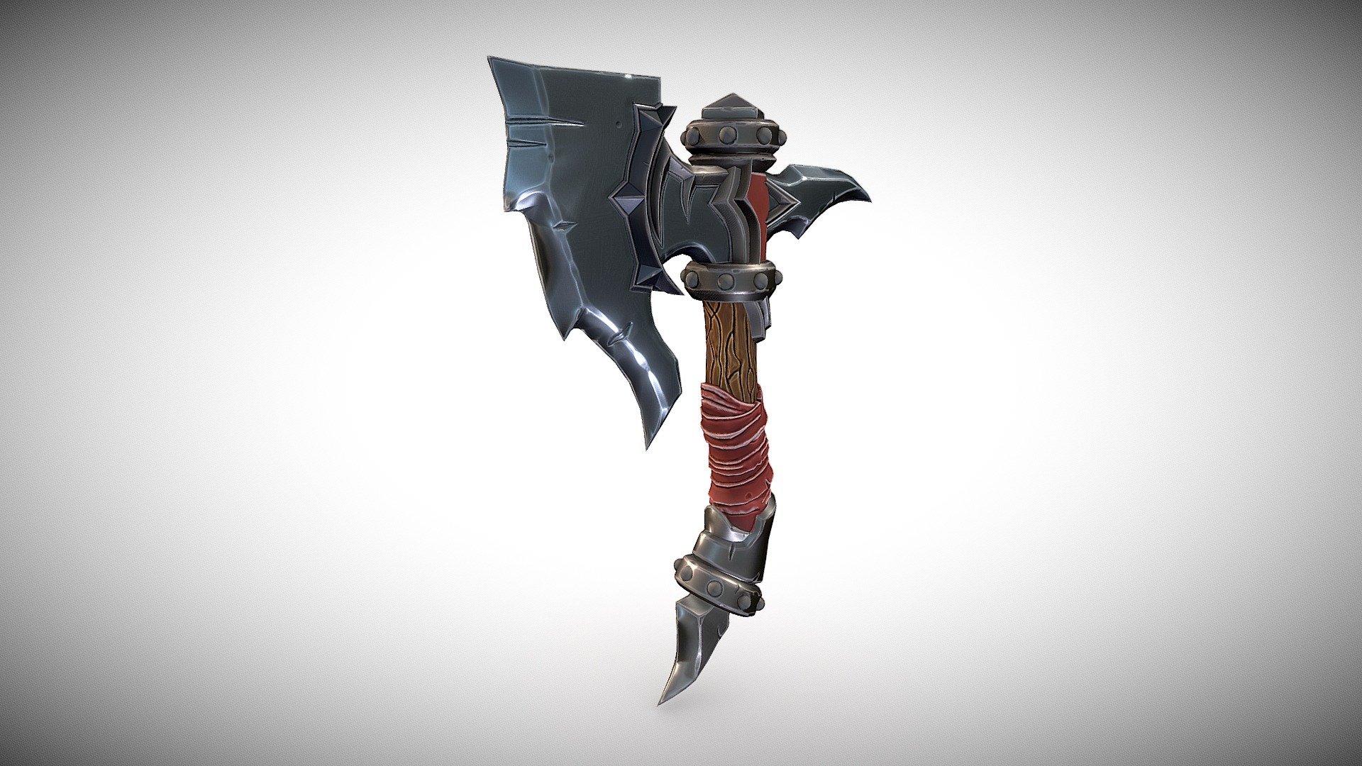 Stylized Axe - 3D model by Javi Sanchez (@javi.sanchez98.clemente ...
