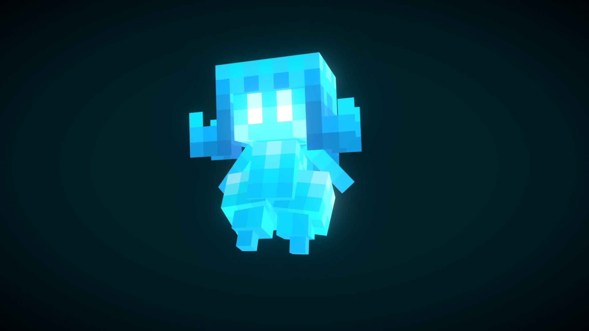 Wisp girl - 3D model by Irritator_Fan [3355263] - Sketchfab