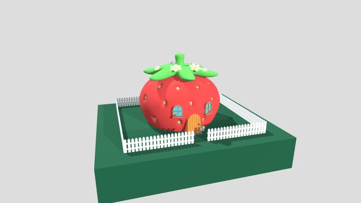 Strawberry 3D models - Sketchfab