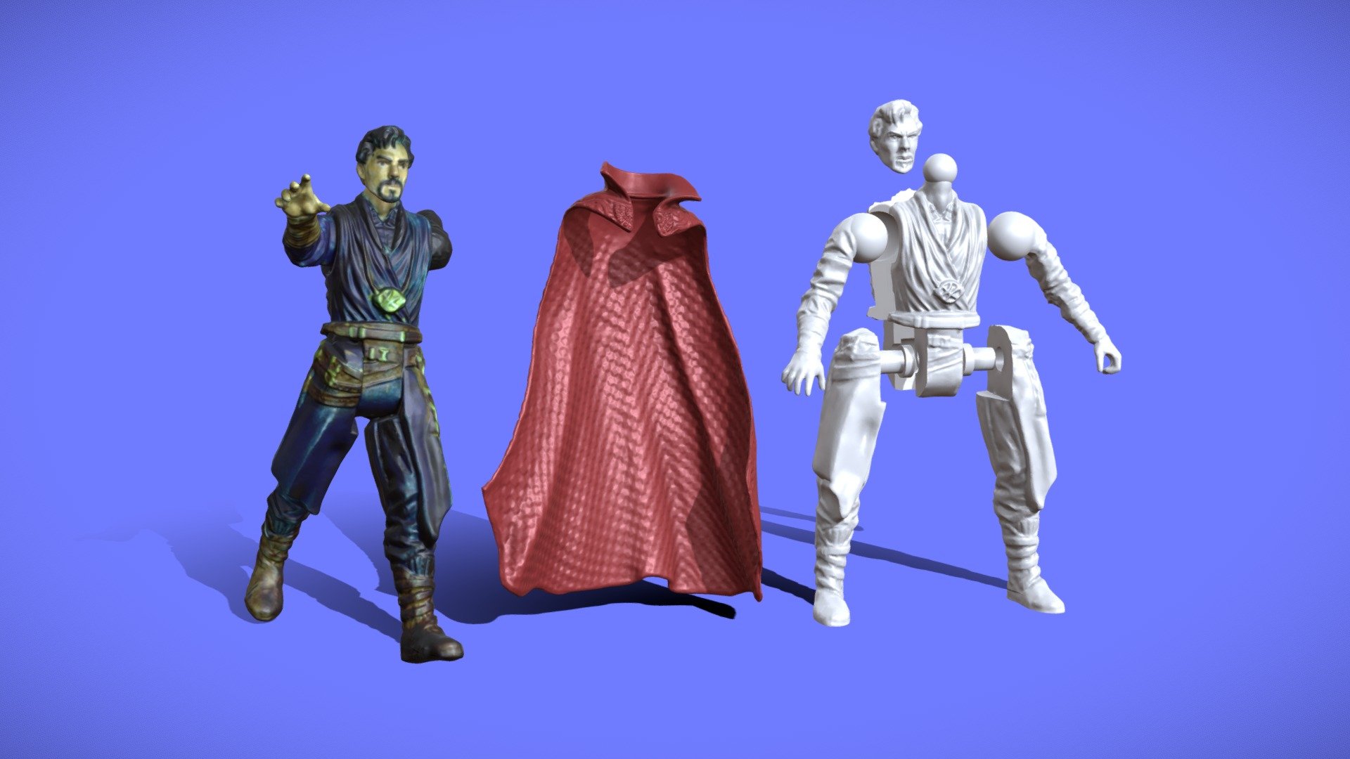 DOCTOR STRANGE FIGURE BOOTLEG - 3D SCAN - Buy Royalty Free 3D model by ...