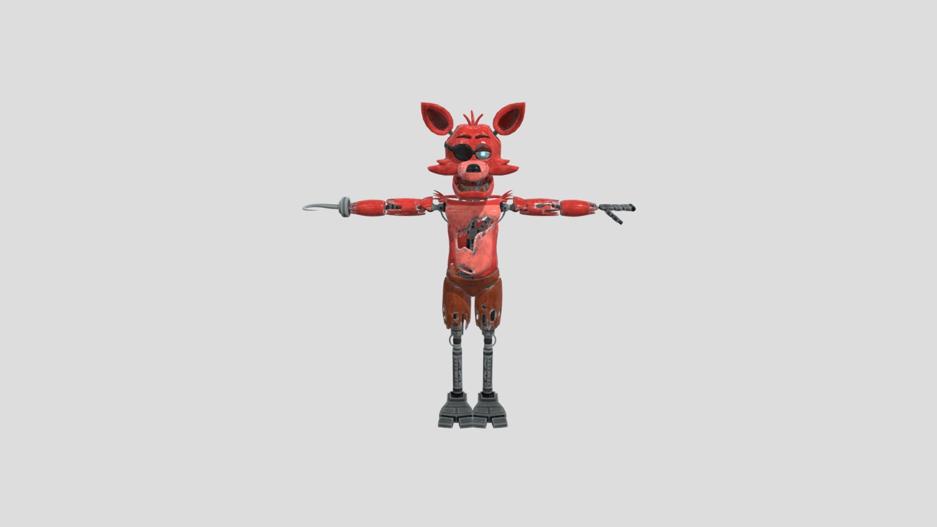 Foxy - Download Free 3D model by Eire [335a469] - Sketchfab