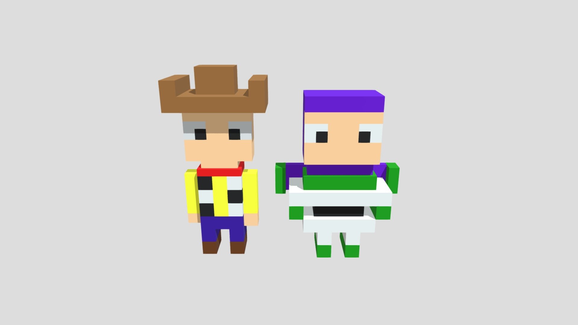Characters Toy Story - 3D model by a8879 [335ad15] - Sketchfab