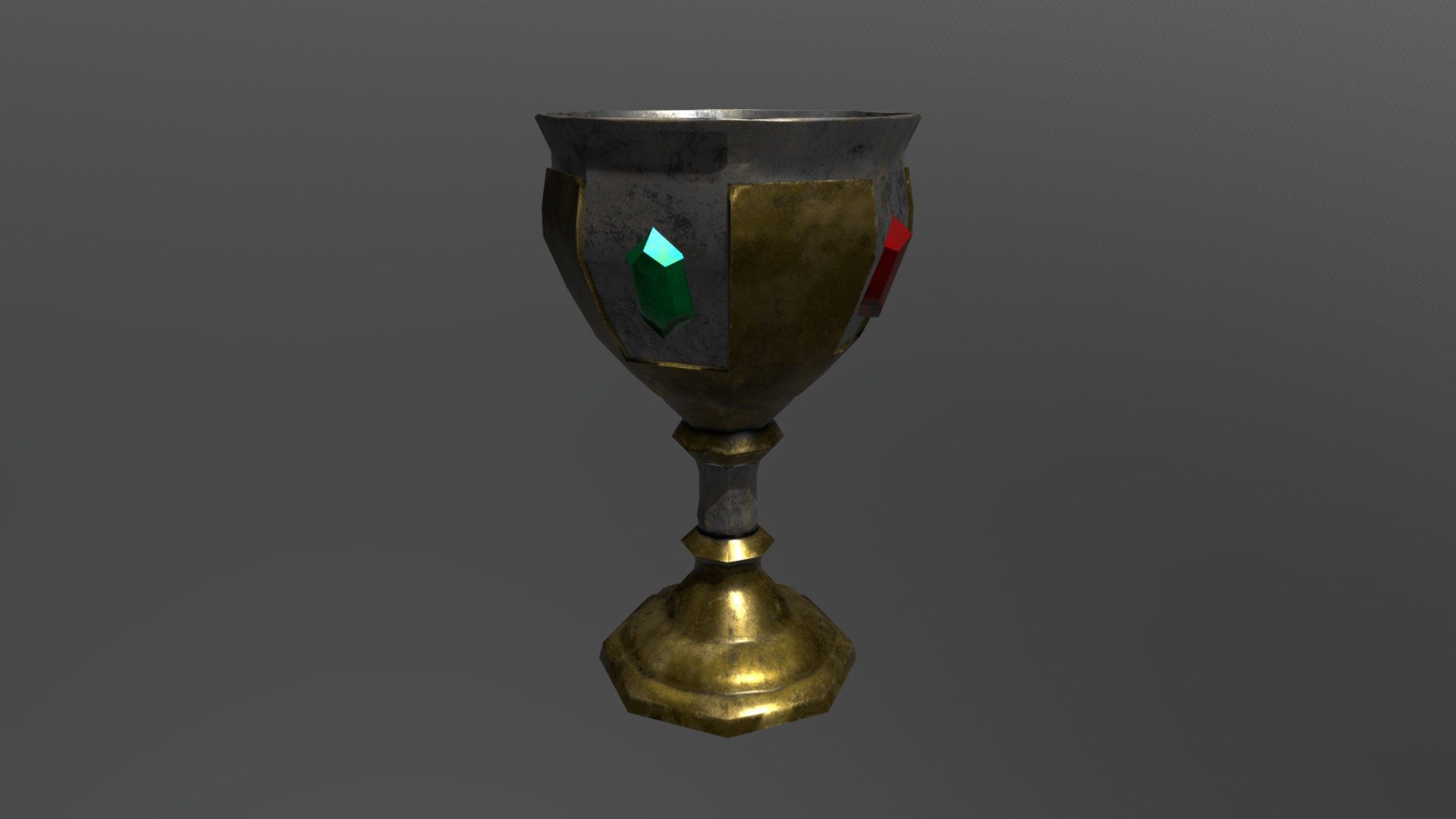 Old Stained Holy Goblet - 3D model by Massimo Carcaterra (@MassAIT ...