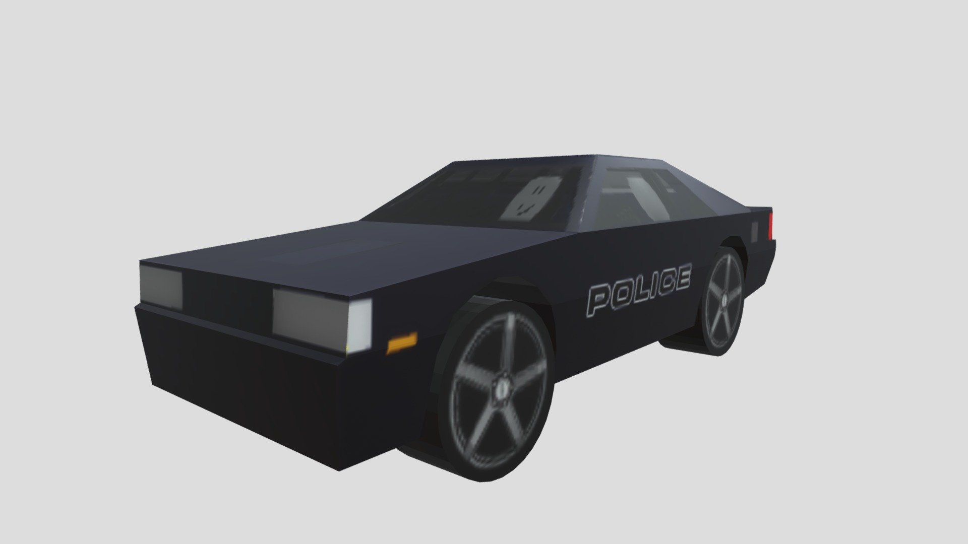 ROBLOX Brookhaven Police Car WIP 1/3 - 3D model by LEON elenaisakova248 ...