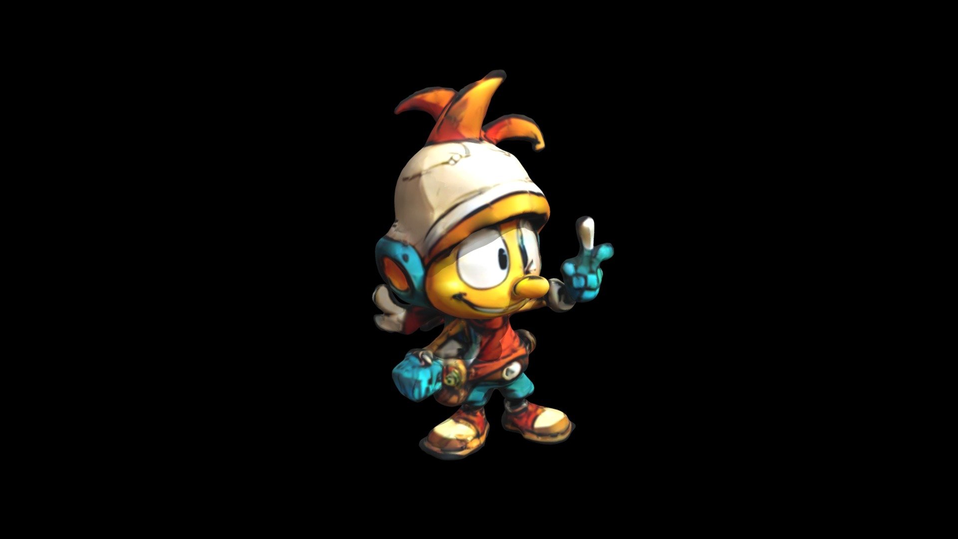 An image of Cartoon Networks Chalky the pirate s - Download Free 3D ...