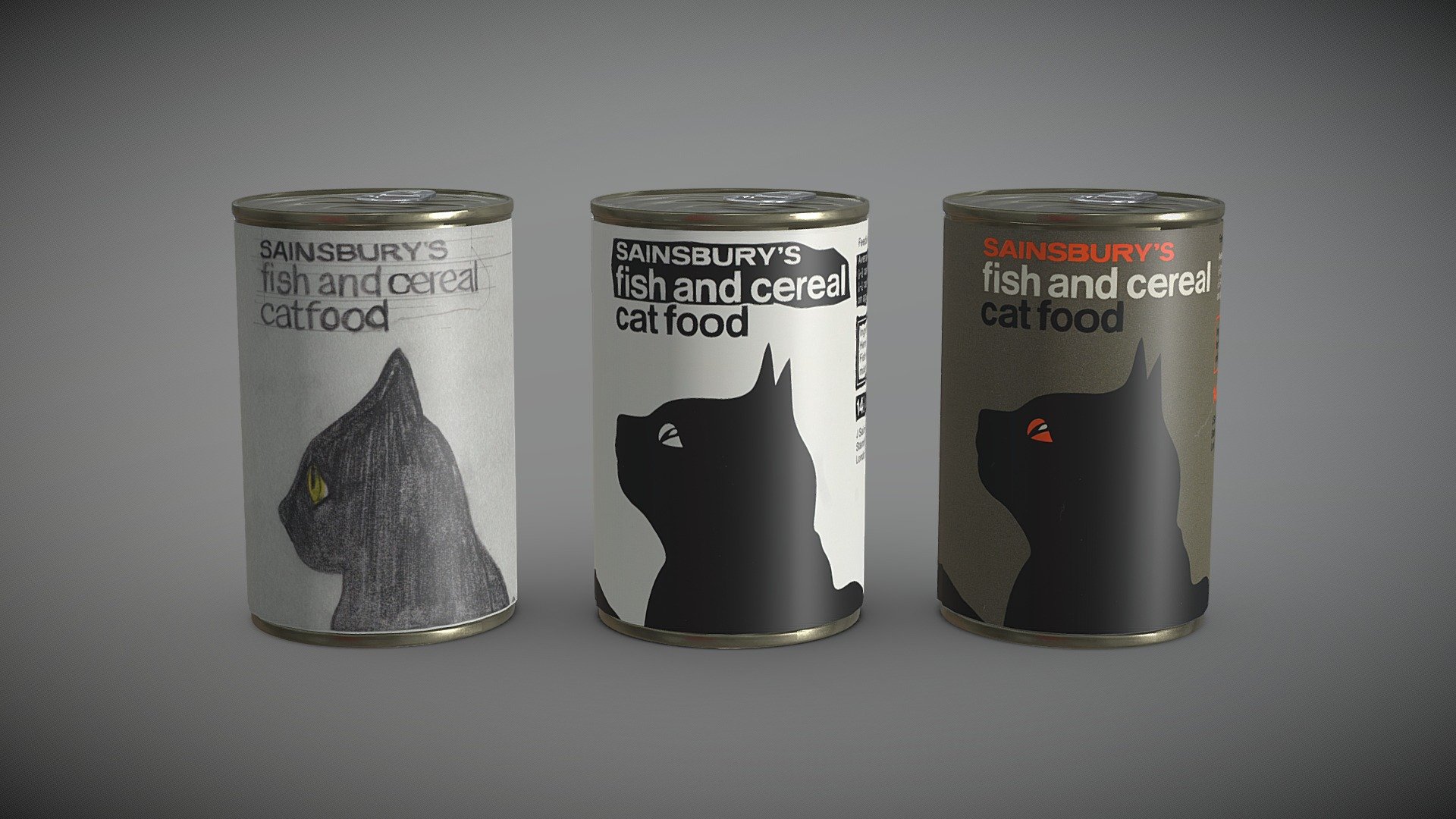 70s Cat Food Design Progress - 3D model by Thomas Flynn (@nebulousflynn ...