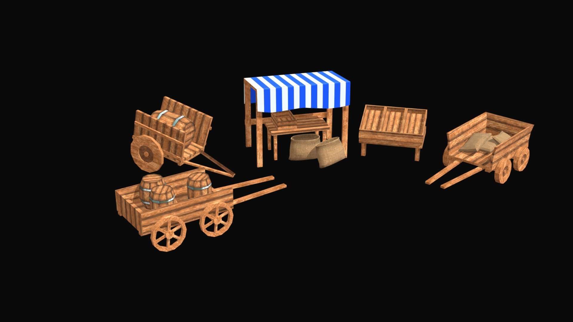 Bazaar - 3D model by Katy.K [335d2cd] - Sketchfab