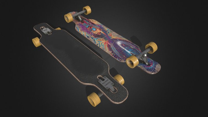 Skateboard 3D models - Sketchfab