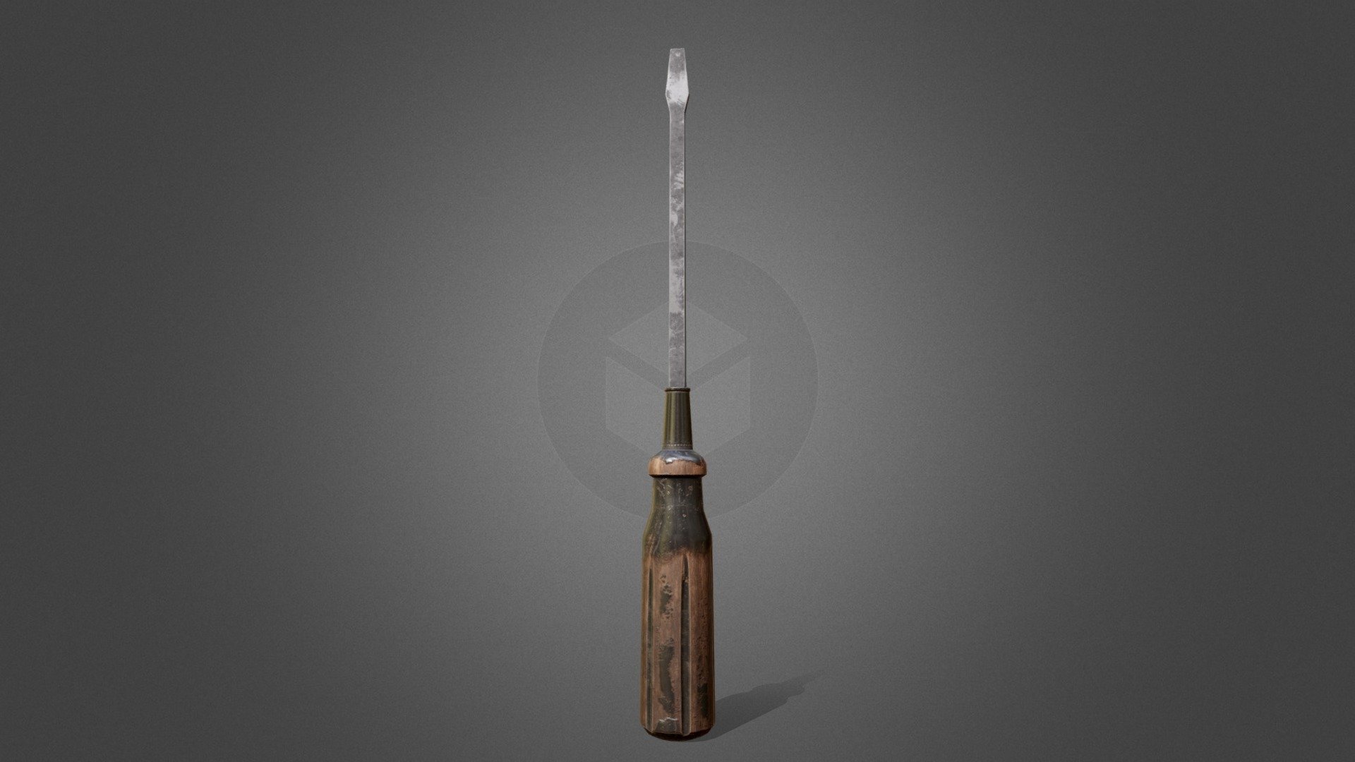 Old Vintage Screwdriver - 3D model by Irvich.Gri [3361782] - Sketchfab