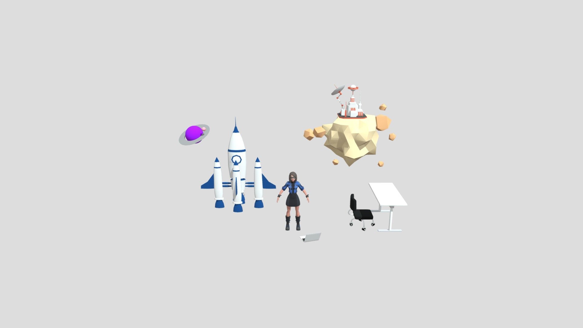 Meta - 3D model by Yingjie Zhong (@yingjie1215) [3362ea9] - Sketchfab