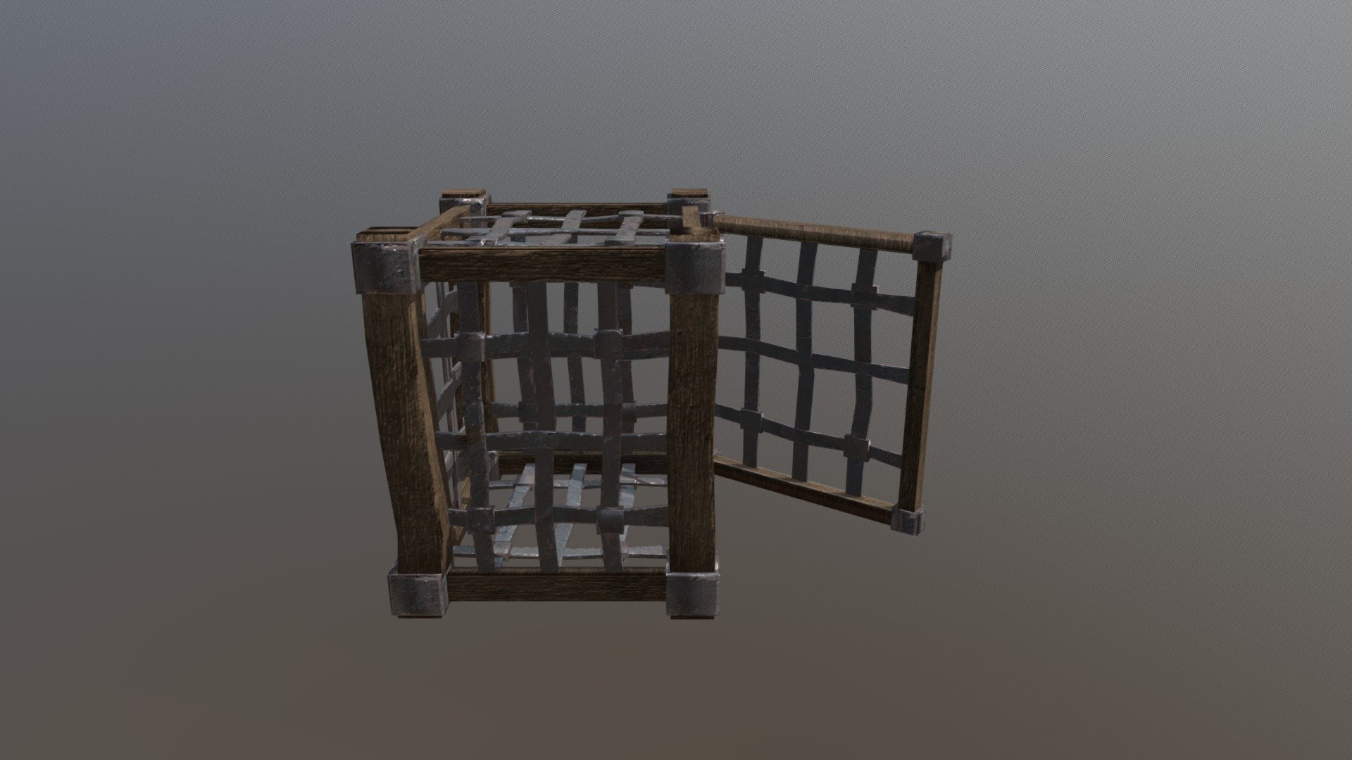 cage - 3D model by luweiguo [336372d] - Sketchfab