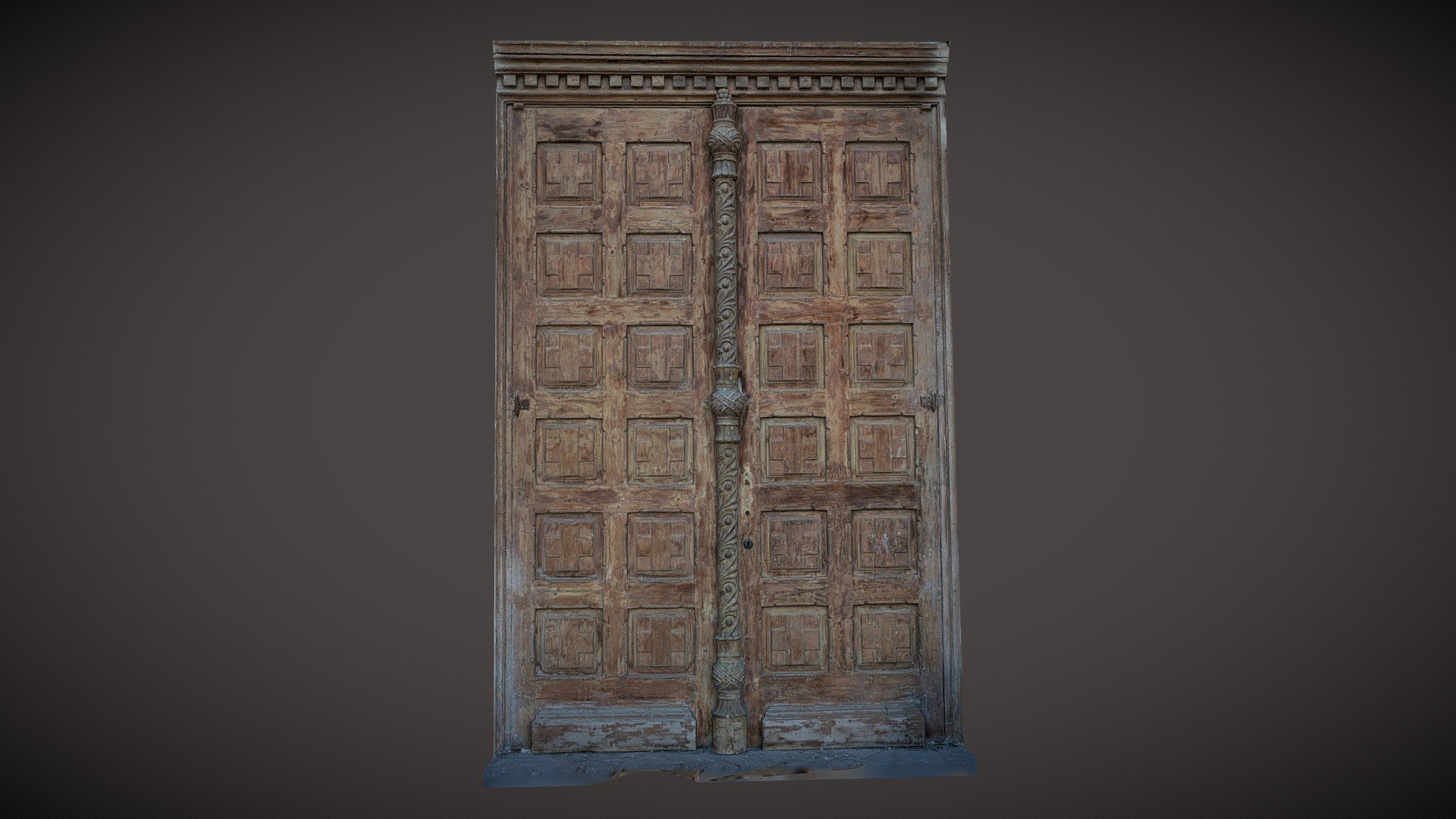 Old church door - Buy Royalty Free 3D model by Saulius.Zaura [3364f12 ...